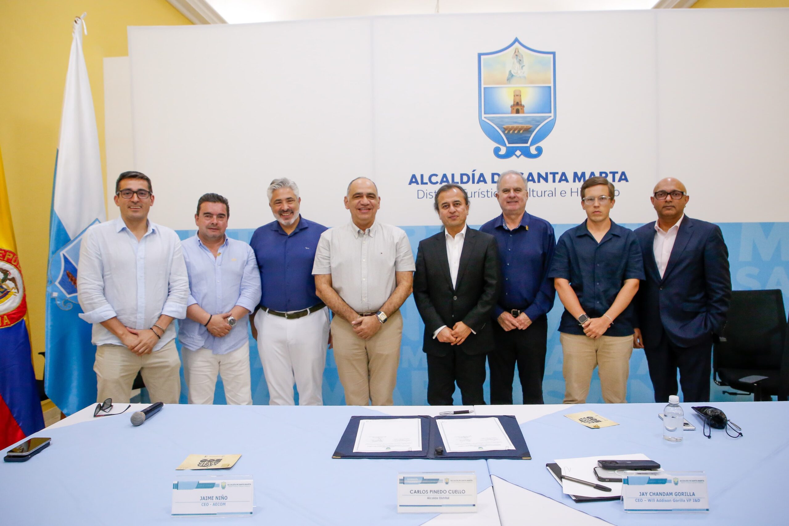 Alcaldía Distrital da un paso hacia el futuro: “Santa Marta smart city ...